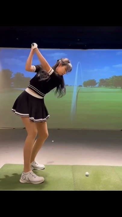장소진 프로 깔끔한 스윙 Feat☝️👌👏golf Golfswing Shrots Golf Golfshorts Youtube