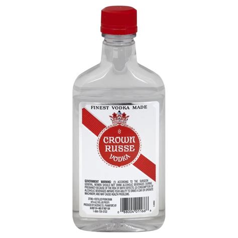 Crown Russe Vodka 375 Ml Instacart