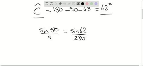 Solving A Triangle Sketch Each Triangle And Then Solve The Triangle