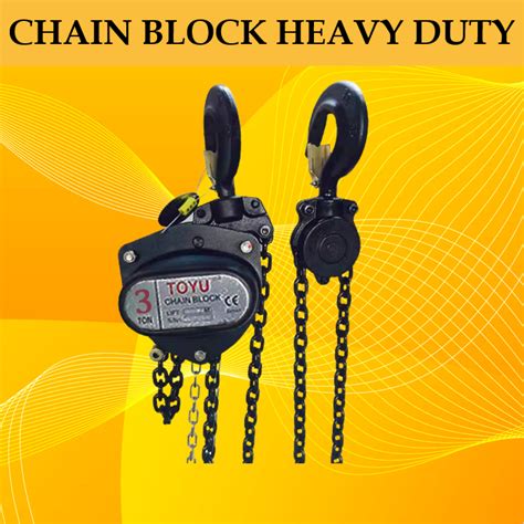 Golden Tool 025t 20t Chain Block Heavy Duty Chain Manual Lifting Block Hsz Type Small Pulley