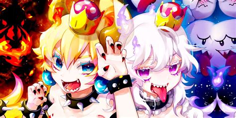 Super Mario Bowsette And Boosette Powers Origins Explained