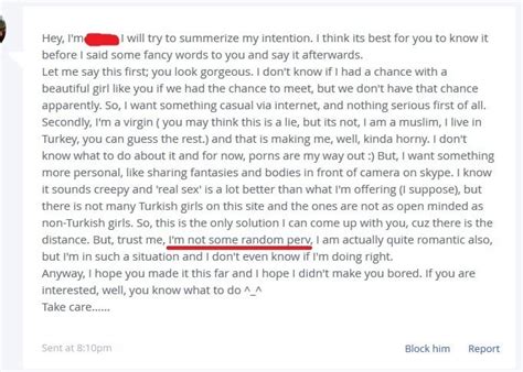 Of Course Youre Not Some Random Perv R Okcupid