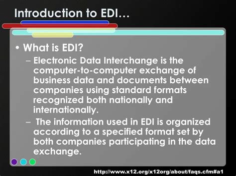 PPT Electronic Data Interchange EDI PowerPoint Presentation ID