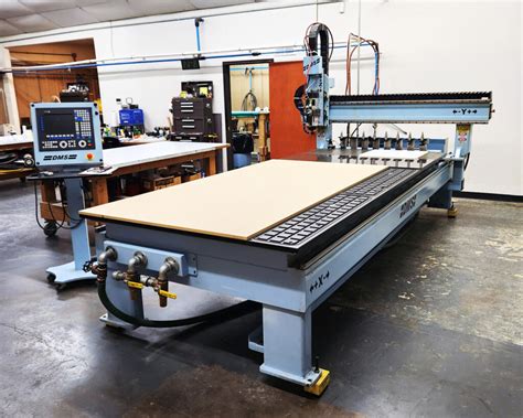 DMS 5 Axis CNC Router 10x15 Moving Gantry E789