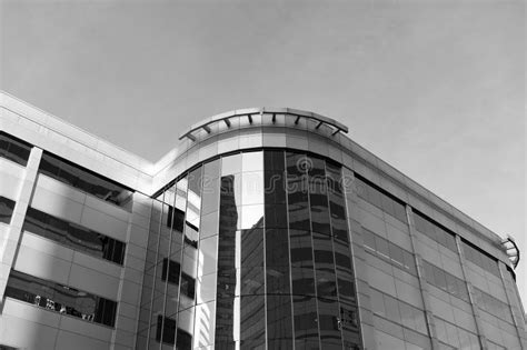 Geometric Shapes On Modern Building Geometric Structure Architecture Geometrical Structural