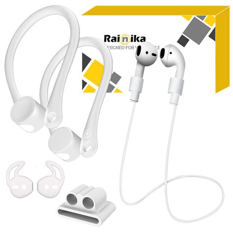 قیمت و خرید بند ایرپاد رینیکا مدل 4in1 به همراه نگهدارنده هدفون و سری هندزفری ایرپاد و کاور دور