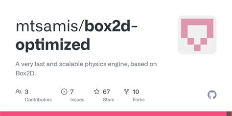 box2d optimized a fast 2d physics engine r gamedev