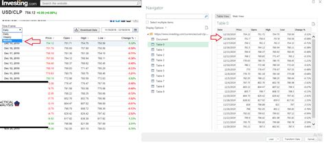 Importing Filtered Table Information From Web Using Power Query Rexcel