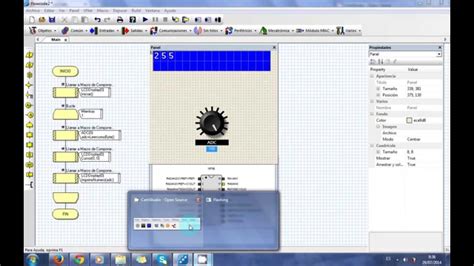 Flowcode Adc 8 Bits 0 255 Mostrado En Lcd Pic16 Youtube