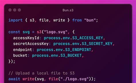 javascriptランタイム「bun」がamazon s3クライアント機能を搭載 － publickey