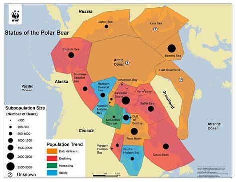 Polar Bear Habitat Map