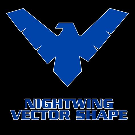 Nightwing Logo Svg