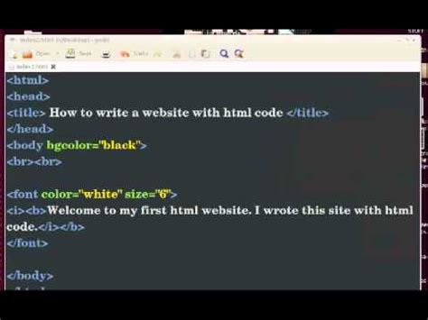 How To Make Text Bold And Italic In Html Code YouTube