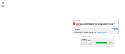 Azure Virtual Desktop Error Connection Was Refused Because You Tried