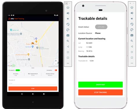 example apps asset tracking docs ably realtime