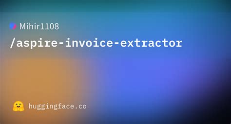 Mihir1108aspire Invoice Extractor · Hugging Face