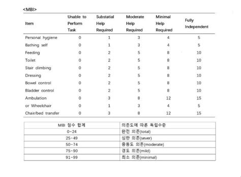 K Mbi 매뉴얼 한글판 수정바델지수 애매한 평가 기준 항목별 인터뷰 팁 및 주의사항 네이버 블로그