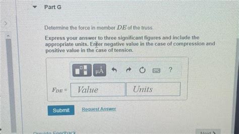 Solved Set P 4 5kn Eigure 1 Detemine The Force In Member