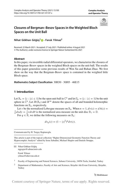Closures Of Bergmanbesov Spaces In The Weighted Bloch Spaces On The