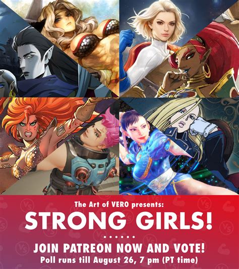 August Poll Strong Girls By Theartofvero Hentai Foundry