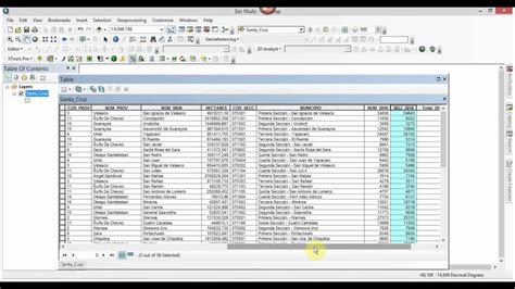 Operaciones Basicas Con La Tabla De Atributos Youtube