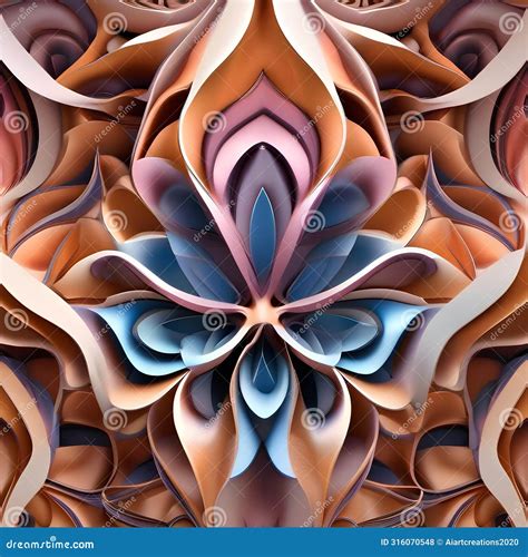 Organic Forms Evolving And Morphing Into New Shapes In A Continuous