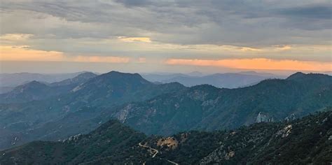 Magnificent Sunset At Moro Rock Sequoia National Park The Itinerant
