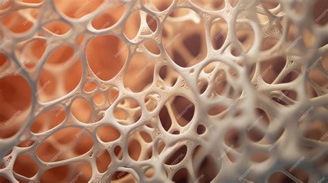 Premium Ai Image Bone Macro Photography Bone