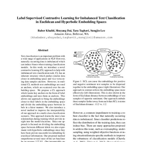 Label Supervised Contrastive Learning For Imbalanced Text