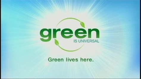 Green Is Universal Logo