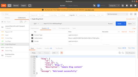 REST Api Development In Laravel 8 With Passport