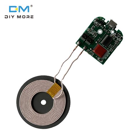 DC V V V W W W Type C Micro USB Wireless Charger Transmitter PCBA Circuit Board Coil