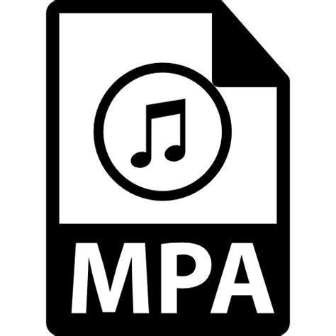 Mpa Interface Mpa Format Mpa File Format Music File Mpa File Icon