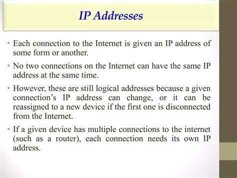 Network Layer Logical Addressing PPT