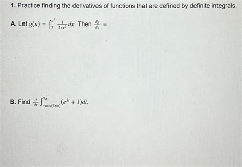 Answered 1 Practice Finding The Derivatives Of Functions That Are