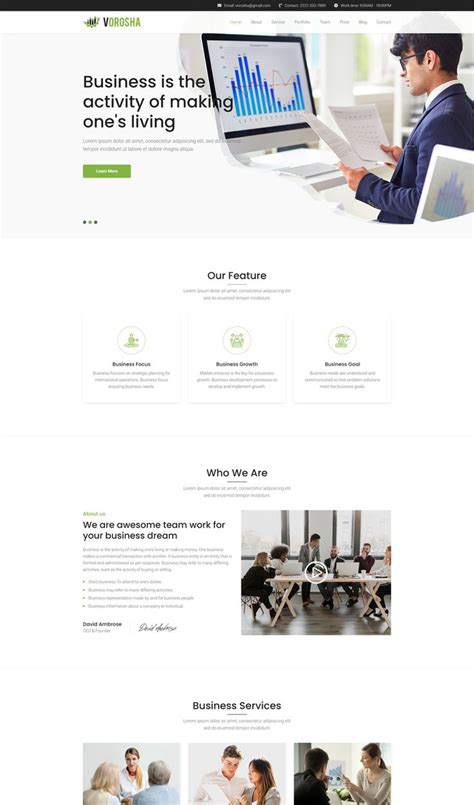 Multipurpose Html Website Template