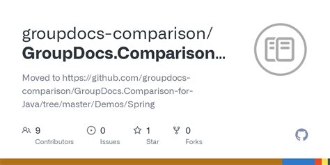GitHub Groupdocs Comparison GroupDocs Comparison For Java Spring