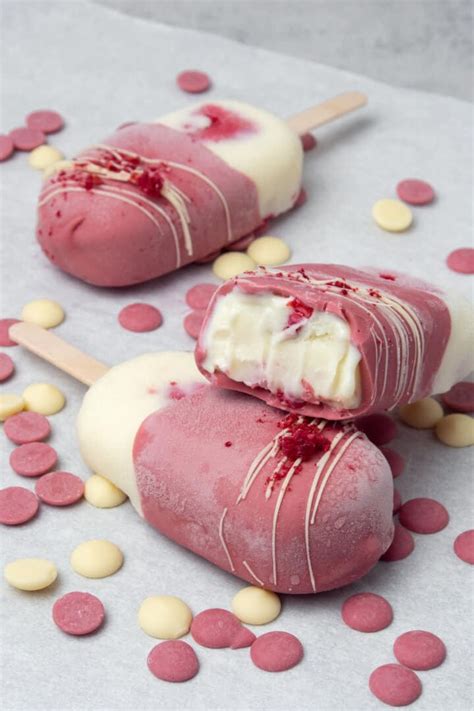 Raspberry Ruby Ice Cream Bar Spatula Desserts