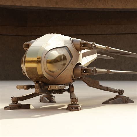 Ornithopter Model From Dune 2021