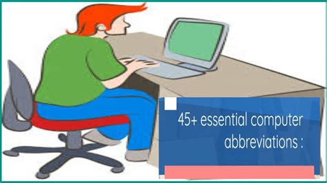 45 Essential Computer Abbreviations Computer Abbreviations Youtube
