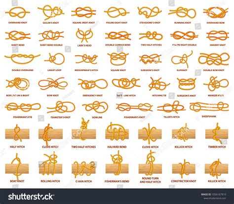 Boating Knots Illustrations
