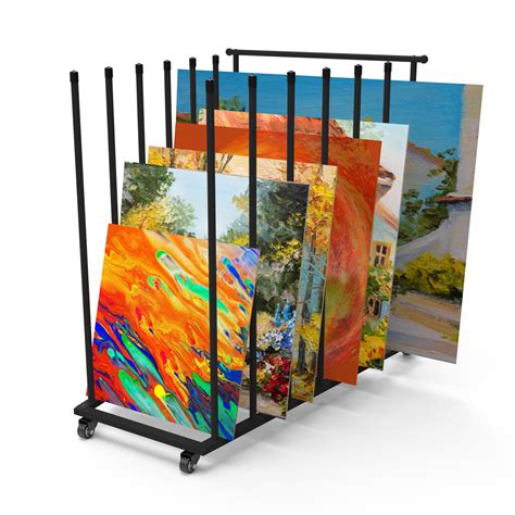 Amazon Art Storage Rack Canvas Storage For Large Canvases Up To 57