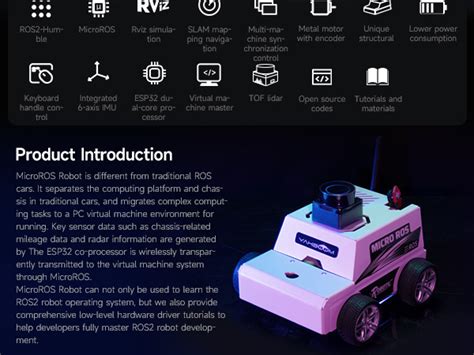 Mua Yahboom Esp32 Smart Robotics Ros2 Humble Robot Kit Microros Robot