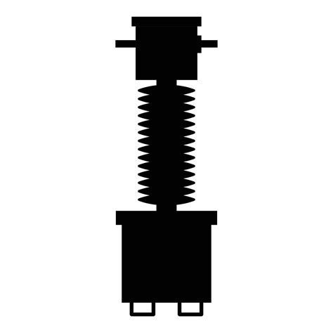 High Voltage Electrical Transformer Icon 22479693 Vector Art At Vecteezy