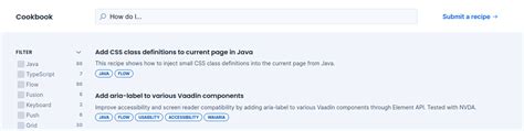 [bug] global css styles missing on navigating · issue 233 · vaadin cookbook · github