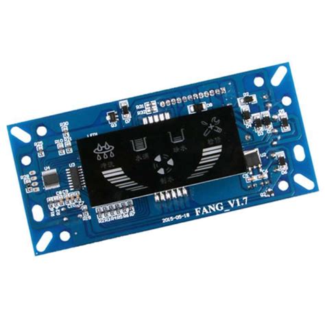 Promo Character Display Module Blue Screen Led Purifier Display Module