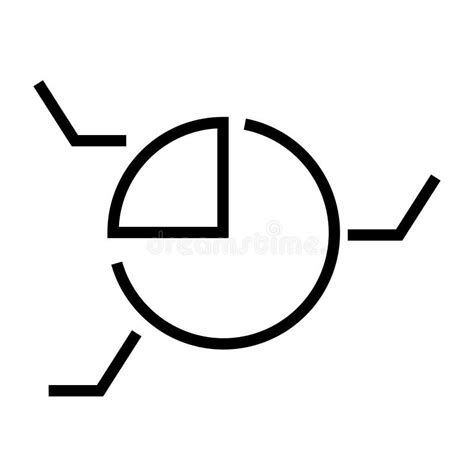 Infographic Icon Line Isolated On White Background Black Flat Thin Icon On Modern Outline Style