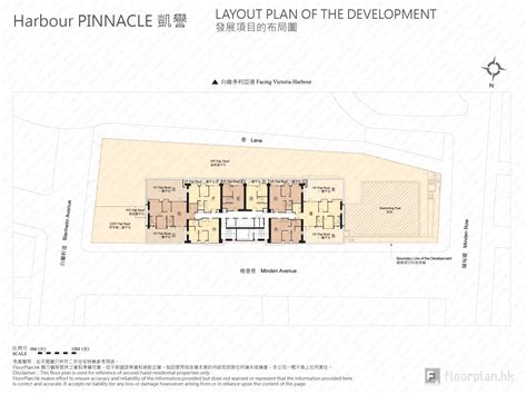 凱譽 平面圖 FloorPlan hk