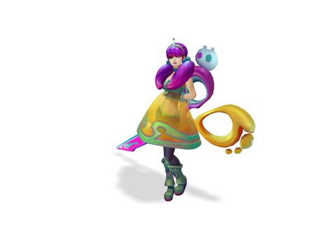 Stl File Space Groove Gwen League Of Legends 3d Print Model 🛰 ・3d