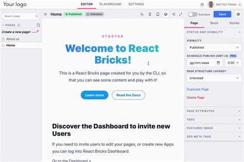 React Bricks Visual Editing Cms For React Appsumo